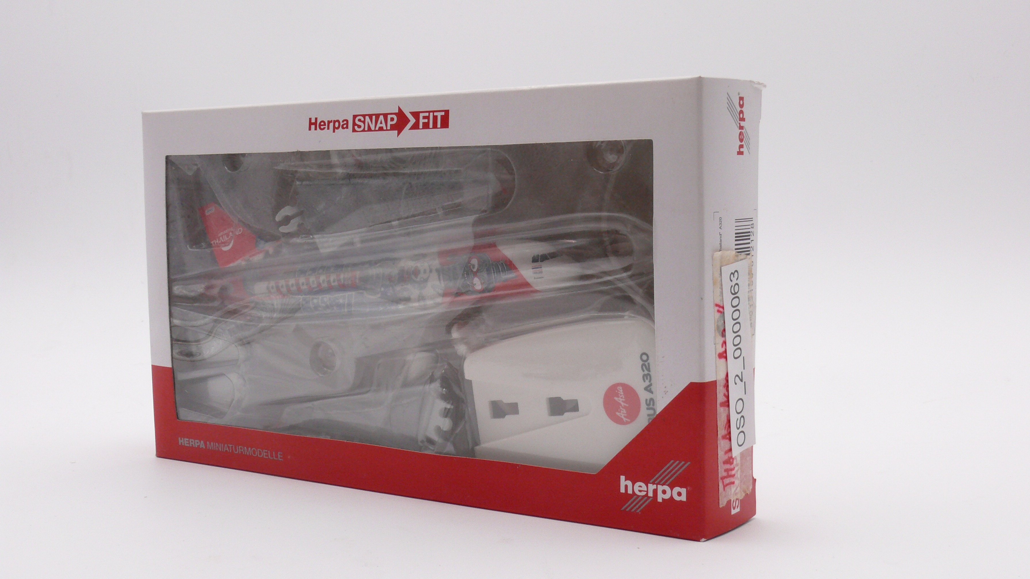 Herpa 612128 Airbus A320 Air Asia "Amazing Thailand" HS-ABC 1:200 | OSO_2_0000063