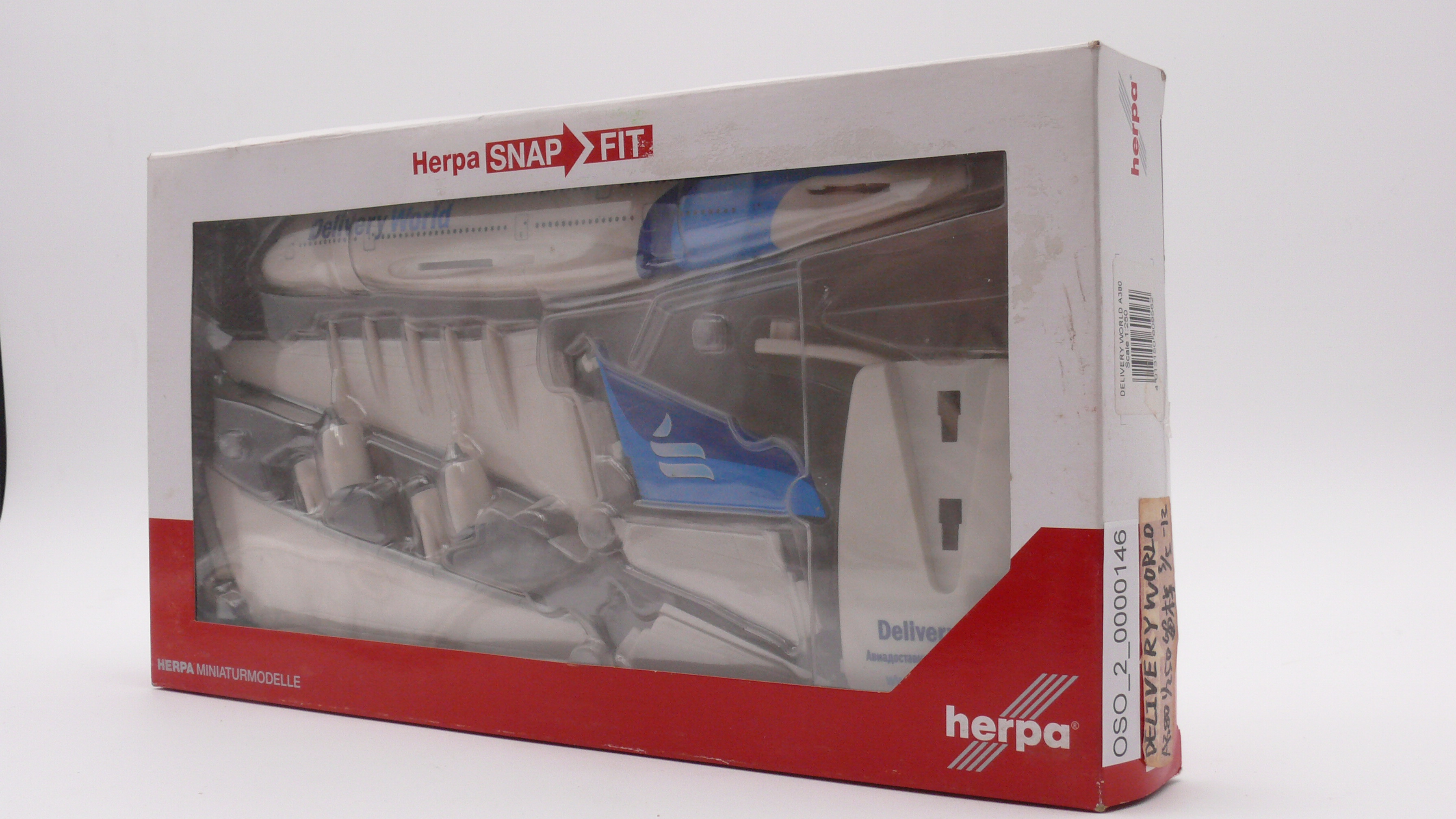 Herpa 609562 Airbus A380 Delivery World 1:250 | OSO_2_0000146