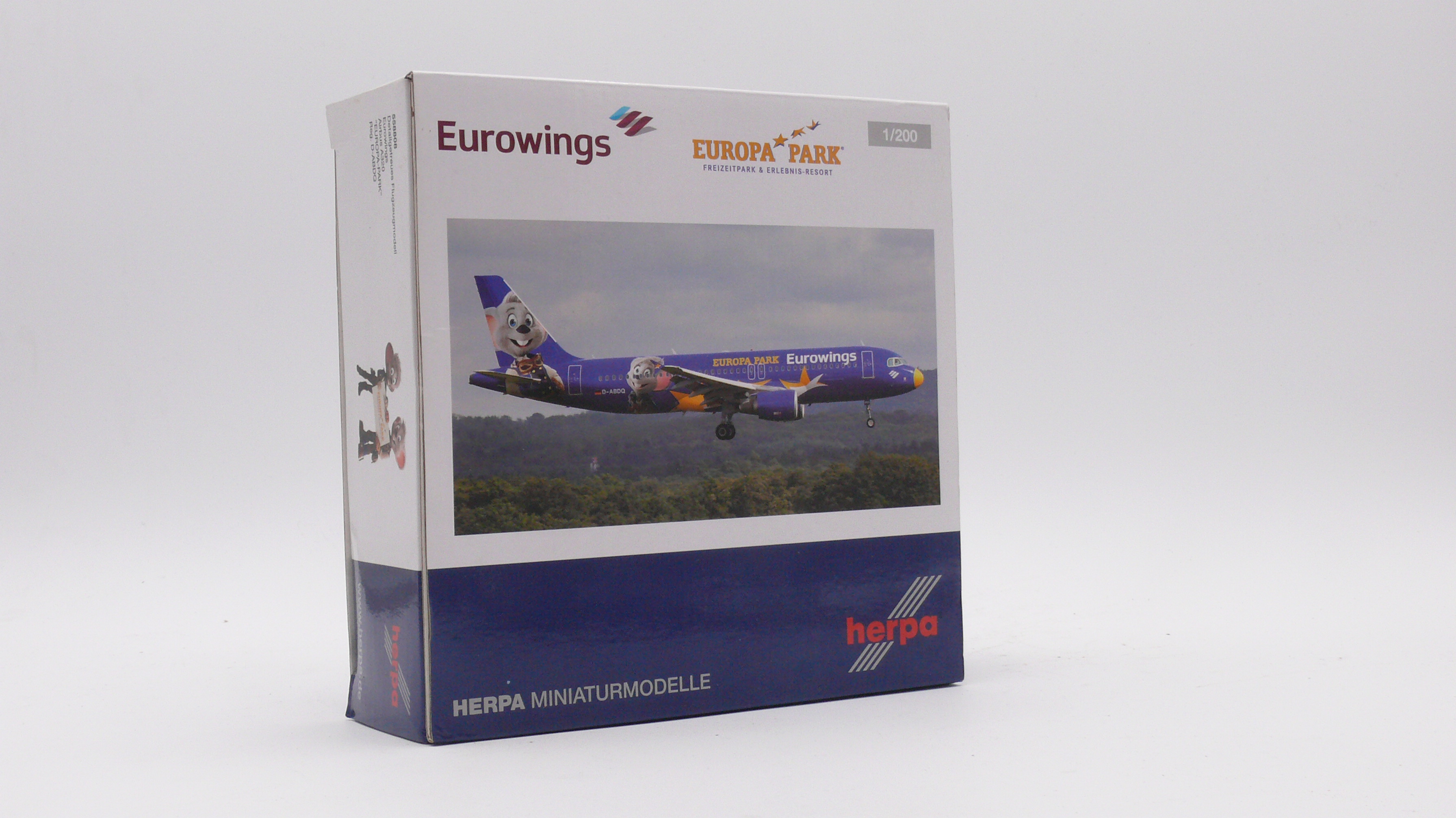 Herpa 558808 Airbus A320 Eurowings "Europa-Park" D-ABDQ 1:200 | OSO_2_0000267