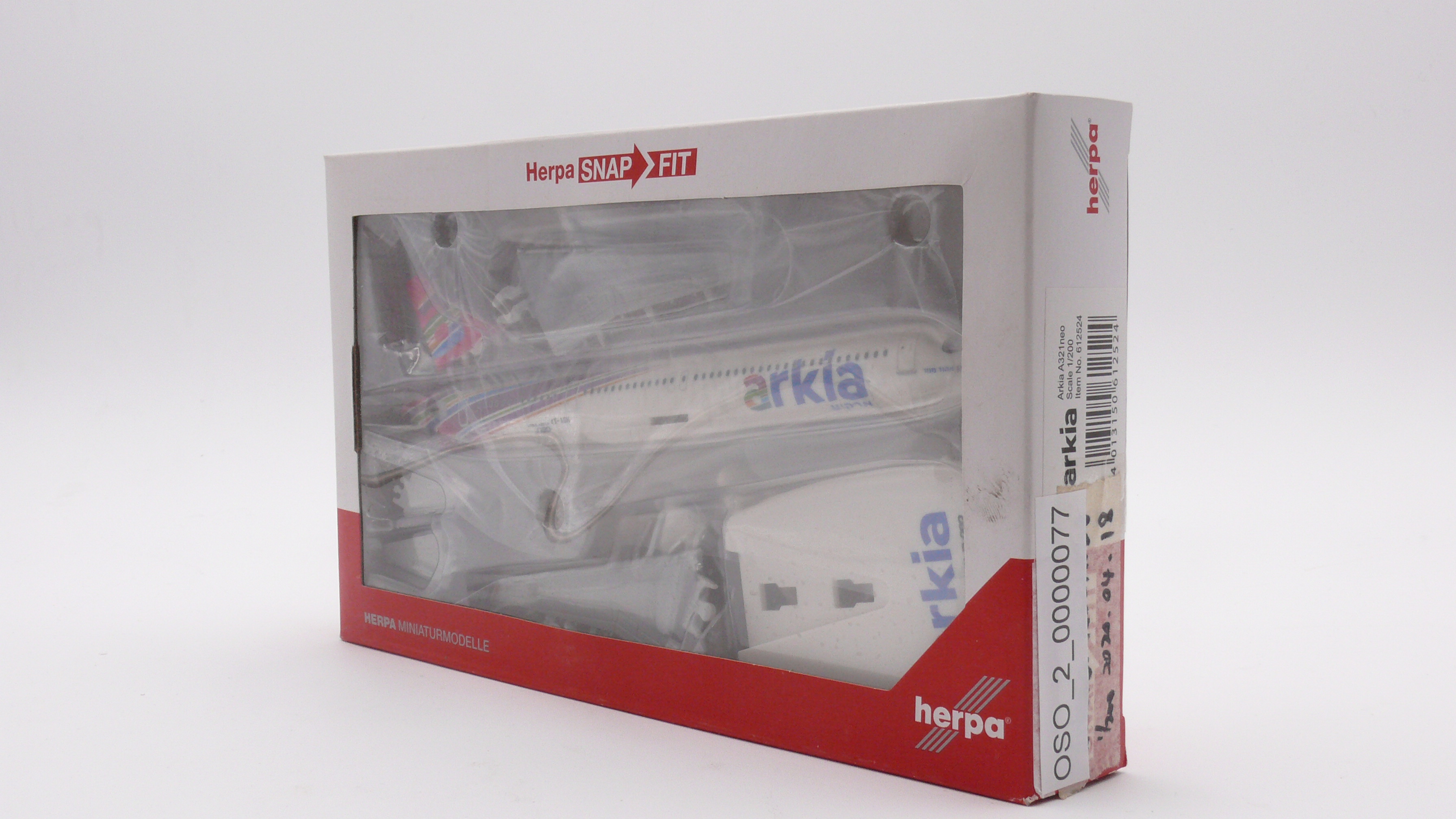 Herpa 612524 Airbus A321 LR neo Arkia 4X-AGH 1:200 | OSO_2_0000077